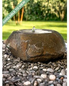 Babbling Natural Boulder Water Feature - WaterFeatures