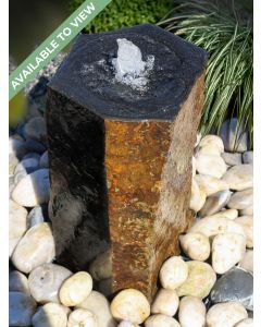 Polished Basalt 50cm Column Water Feature