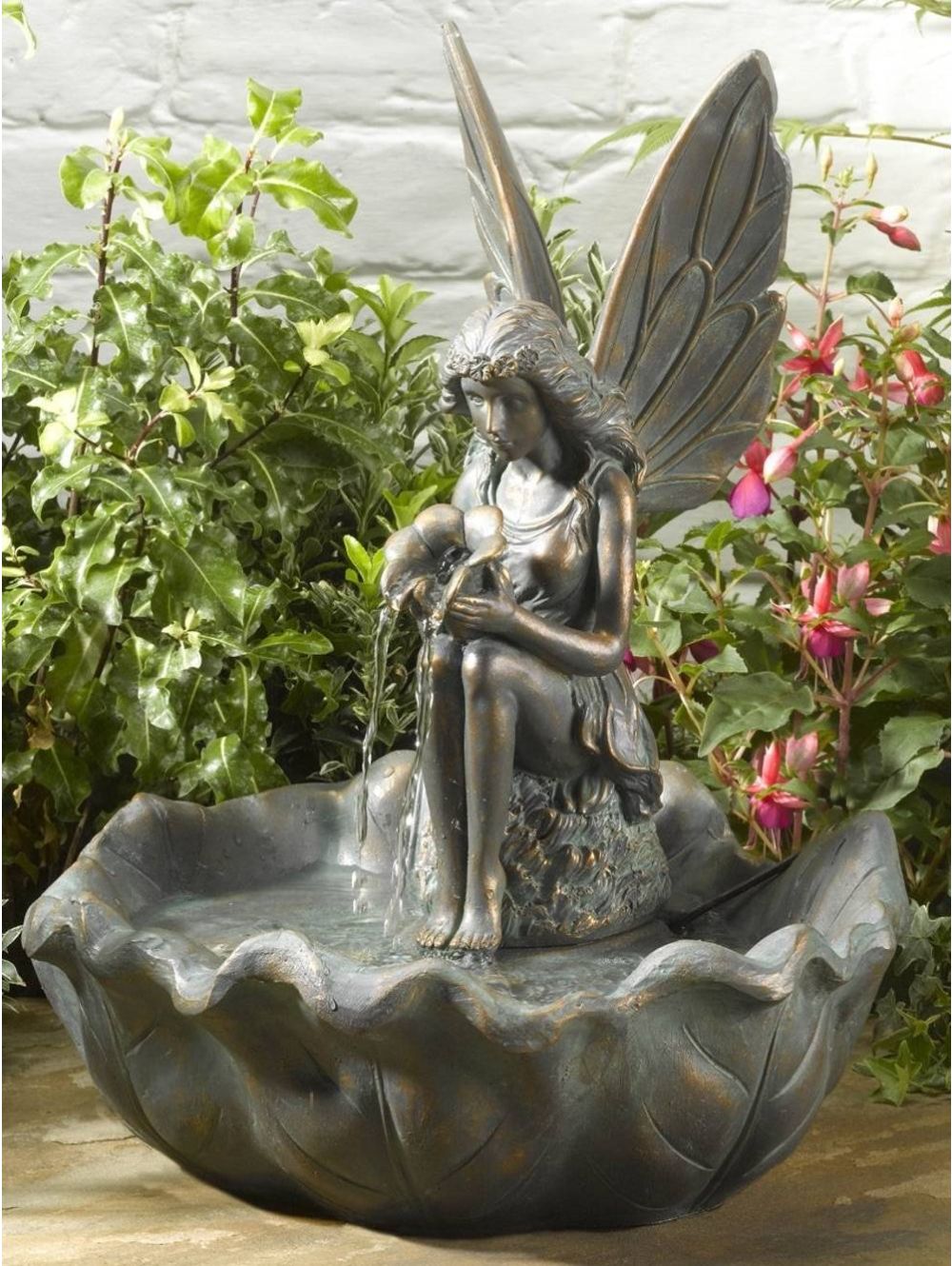 Fairy Leaf Fountain by Smart Solar - WaterFeatures