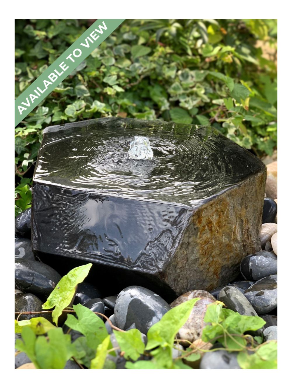 Basalt Crystal Fountain