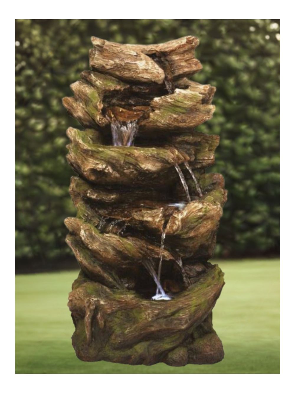 Multifall Woodland Water Feature by Aqua Creations - WaterFeatures