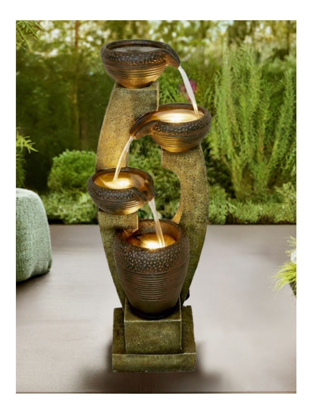Aqua Creations Auburn Pouring Bowls Water Feature PWFG1949