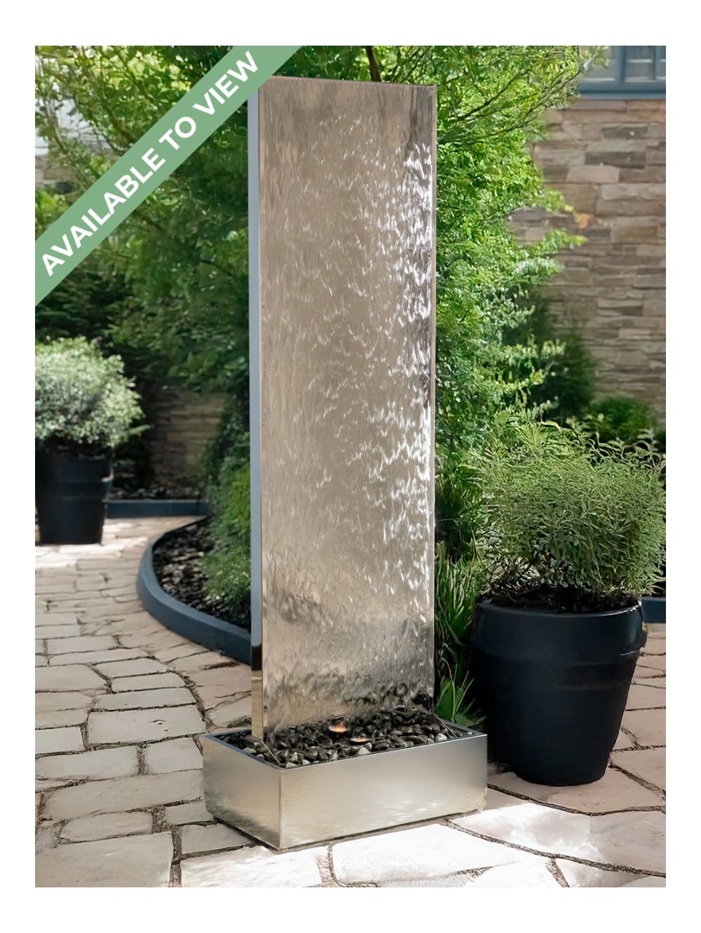 Staffora X Large 2m Water Feature & Base - Water Features