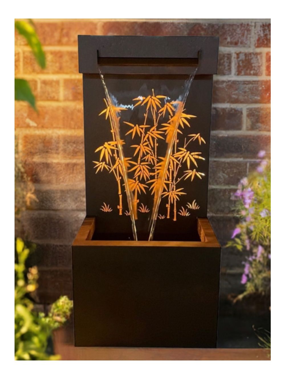 Varallo Zinc Metal Water Feature - Waterfeatures.com