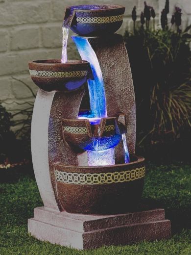 Outdoor Water Features & Fountains - WaterFeatures