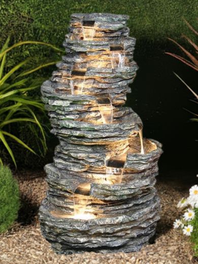 Outdoor Water Features & Fountains - WaterFeatures