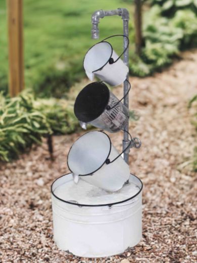 Tiered Water Features & Garden Fountains - WaterFeatures