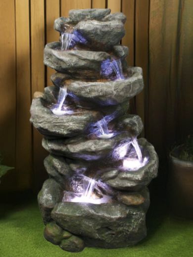 Tiered Water Features & Garden Fountains - WaterFeatures