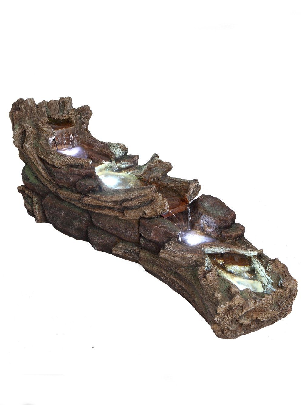 Woodland Waterfall Water Feature - WaterFeatures.com