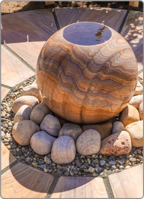 Granite Drilled Water Feature Plinth